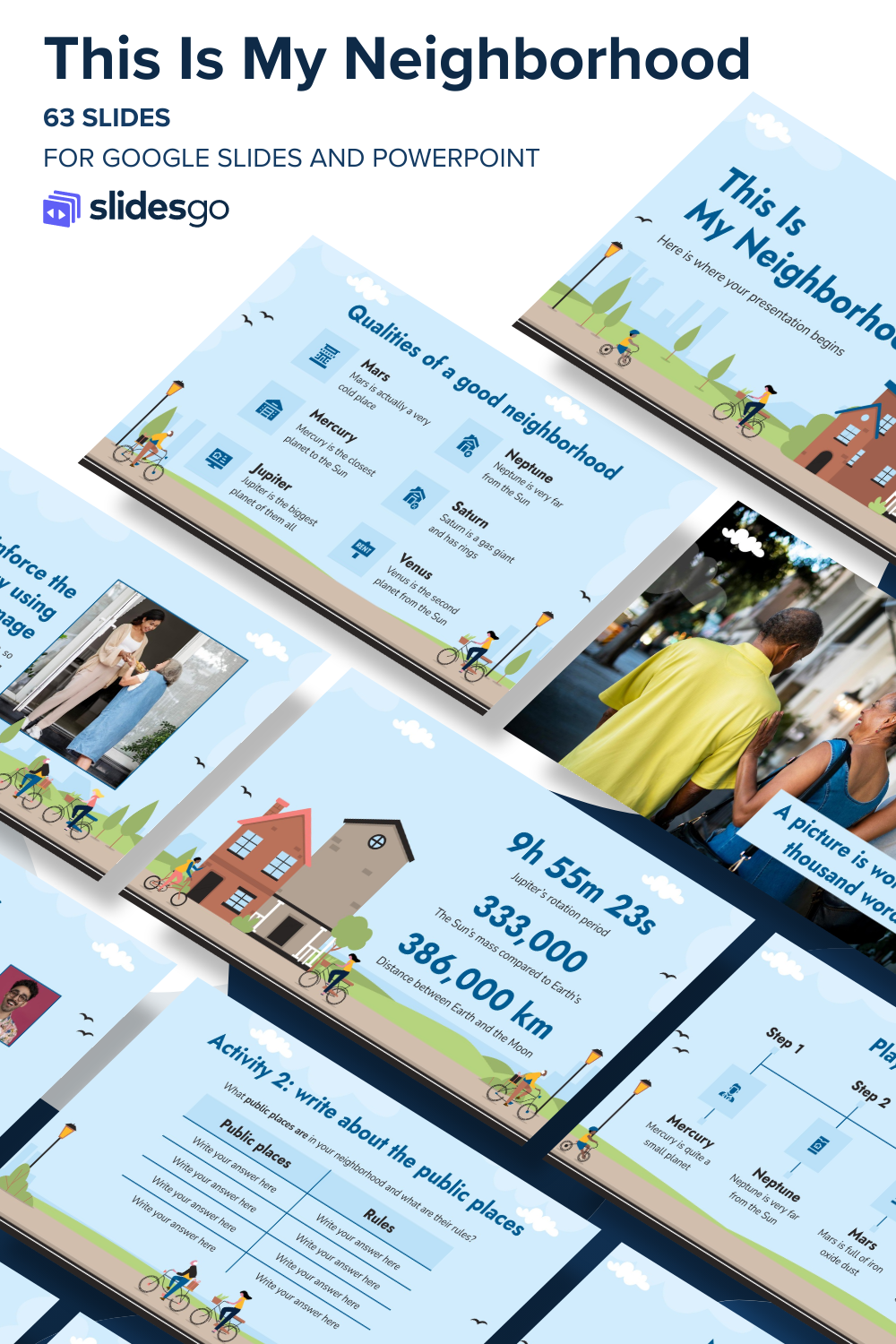 This Is My Neighborhood | Google Slides & PowerPoint