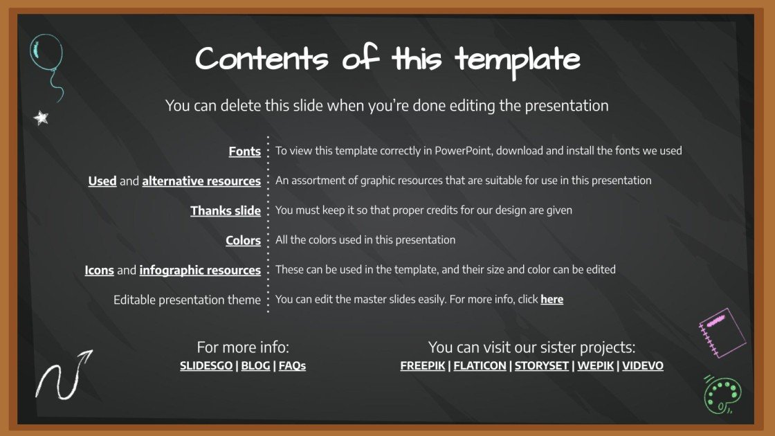 Chalkboard Backgrounds Theme | Google Slides & PowerPoint