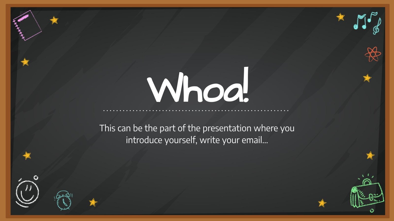 Chalkboard Backgrounds Theme | Google Slides & PowerPoint