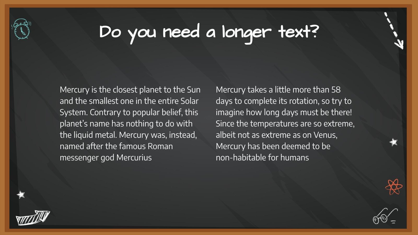 Chalkboard Backgrounds Theme | Google Slides & PowerPoint