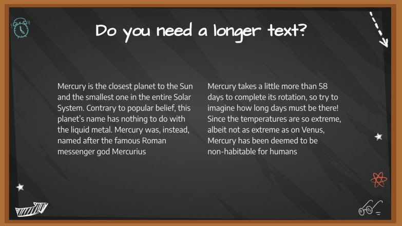 Chalkboard Backgrounds Theme | Google Slides & PowerPoint