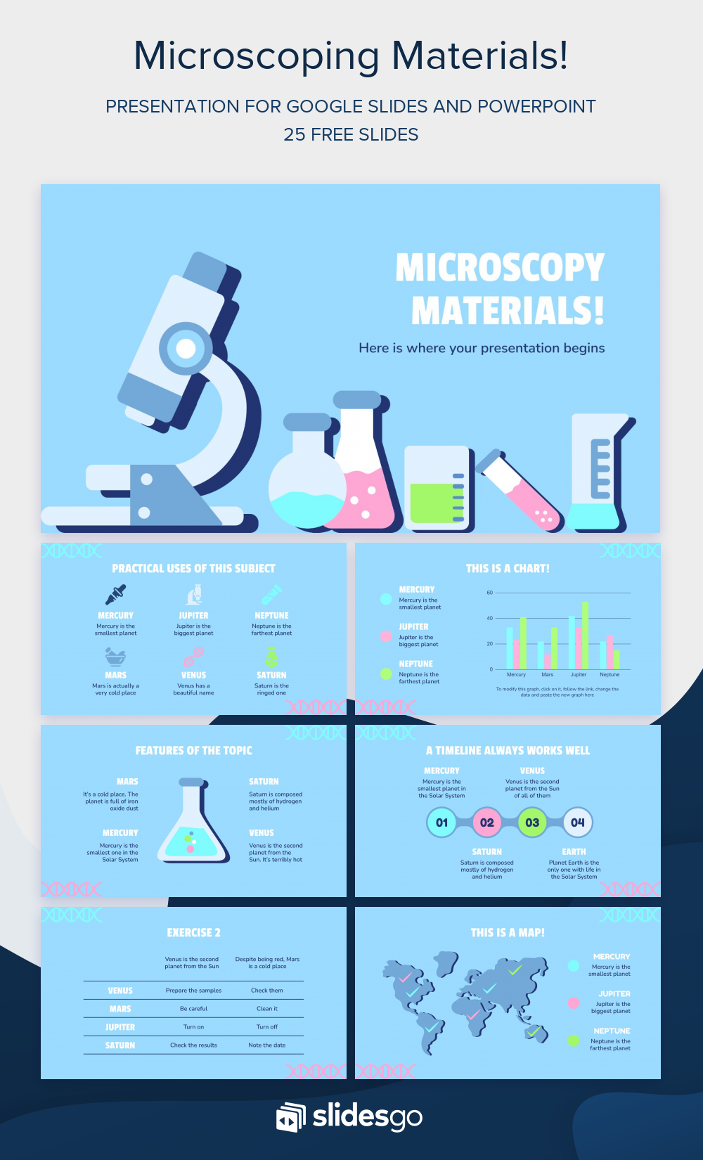 Microscoping Materials! | Google Slides and PowerPoint template