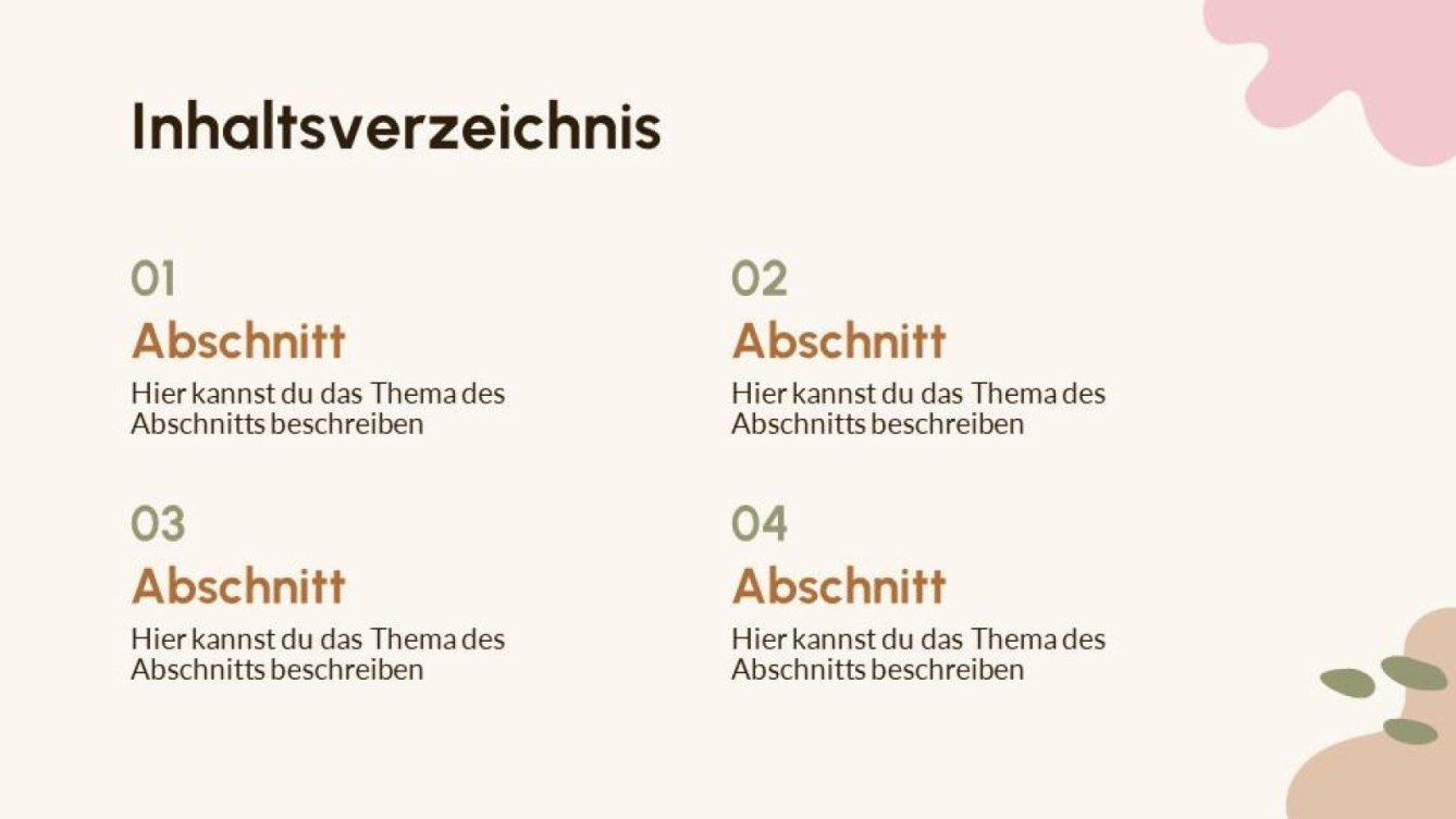 Organic Shapes Design for Business | Google Slides & PPT