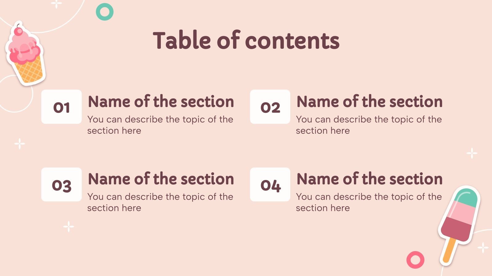 My Favorite Ice Cream Flavor Minitheme | Google Slides & PPT