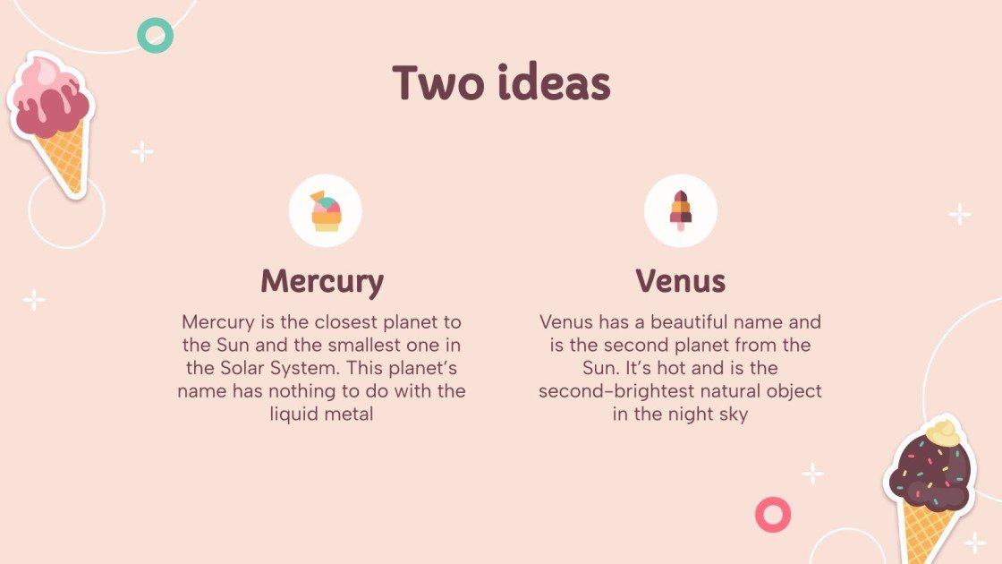 My Favorite Ice Cream Flavor Minitheme | Google Slides & PPT