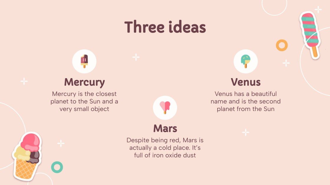 My Favorite Ice Cream Flavor Minitheme | Google Slides & PPT