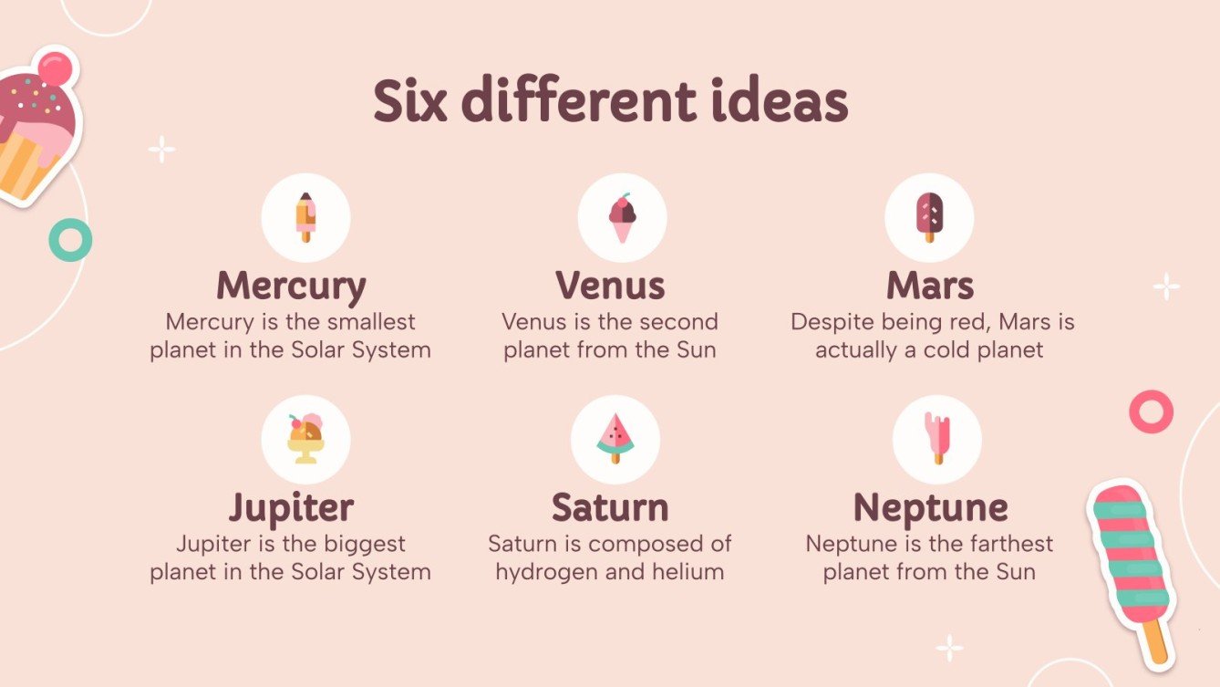 My Favorite Ice Cream Flavor Minitheme | Google Slides & PPT