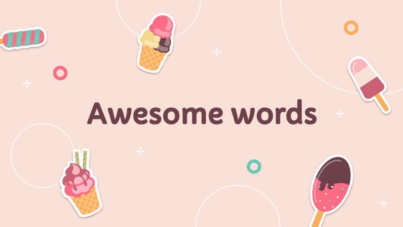 My Favorite Ice Cream Flavor Minitheme | Google Slides & PPT