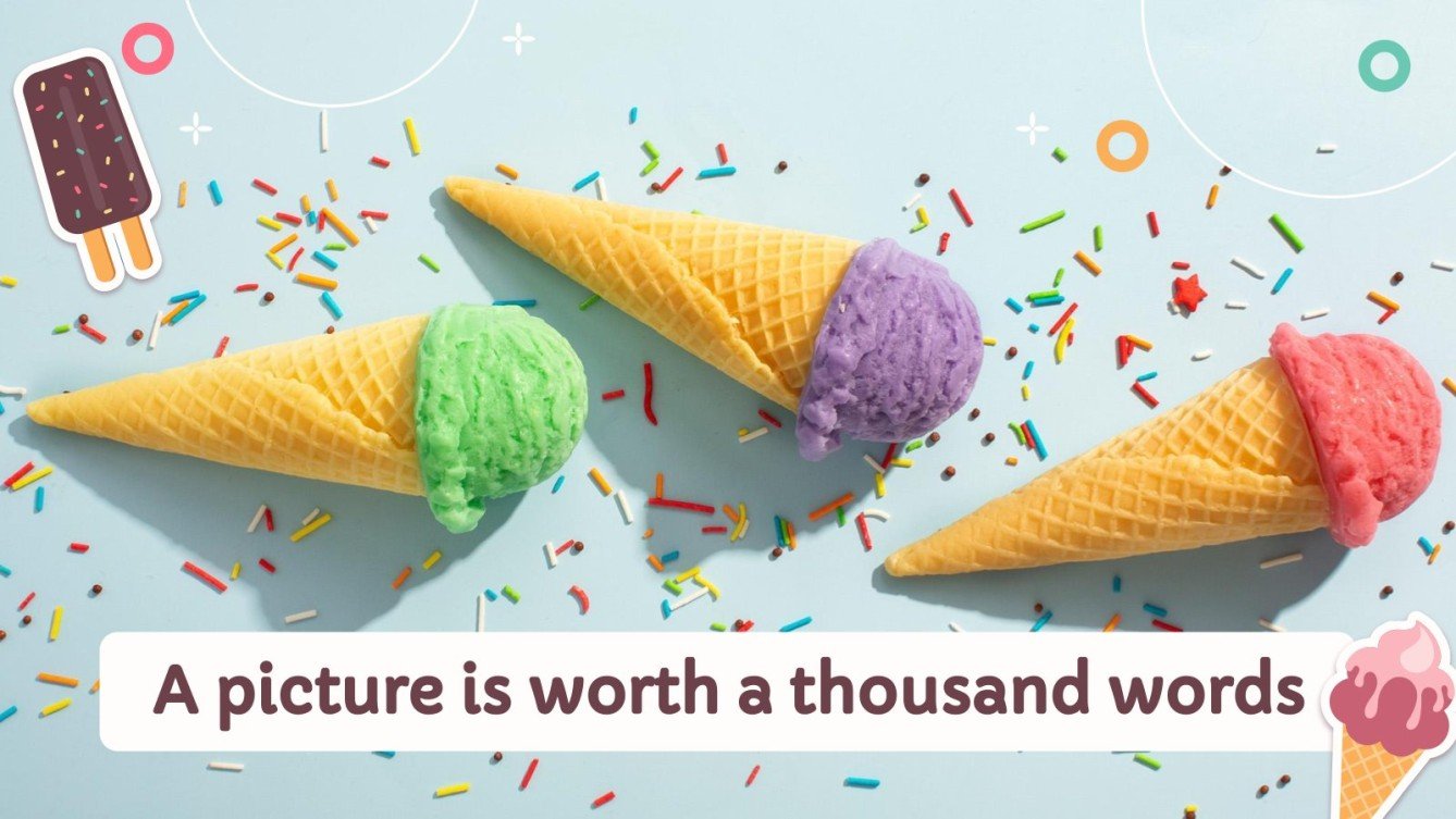 My Favorite Ice Cream Flavor Minitheme | Google Slides & PPT