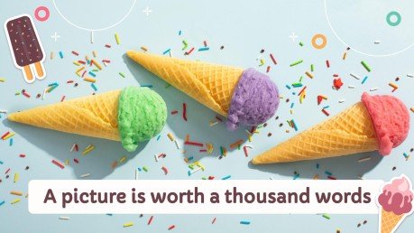 My Favorite Ice Cream Flavor Minitheme | Google Slides & PPT