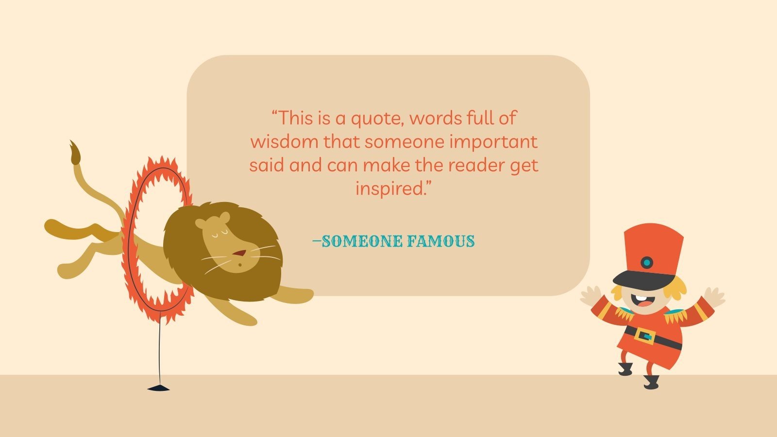 Circus Background Google Slides and PowerPoint Template