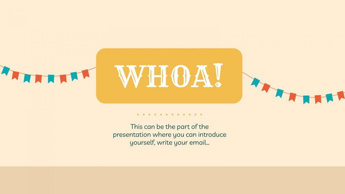 Circus Background Google Slides and PowerPoint Template