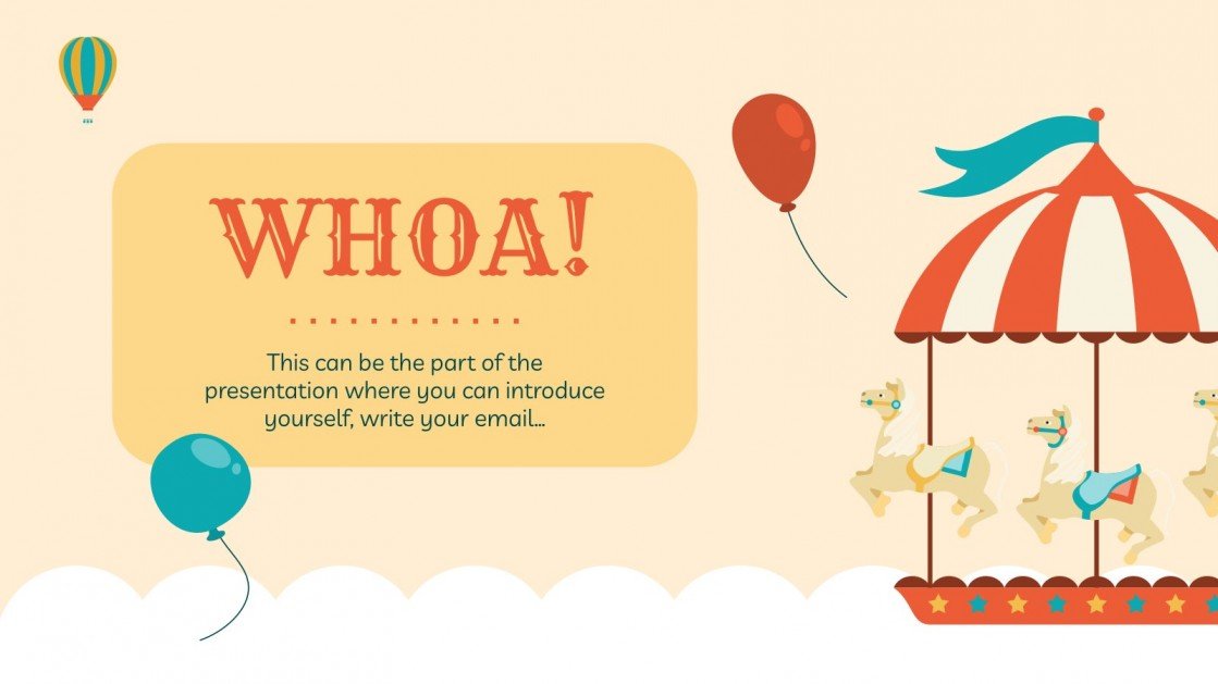 Circus Background Google Slides and PowerPoint Template