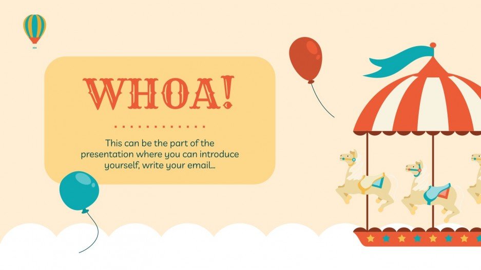 Circus Background Google Slides and PowerPoint Template