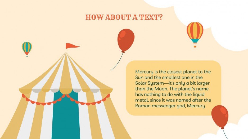 Circus Background Google Slides and PowerPoint Template