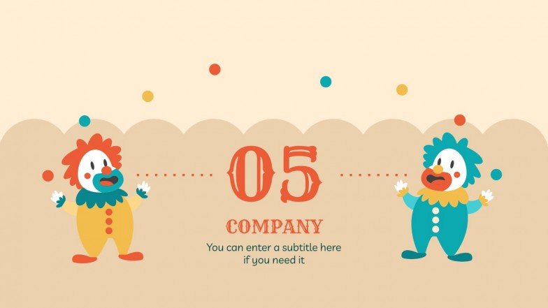 Circus Background Google Slides and PowerPoint Template