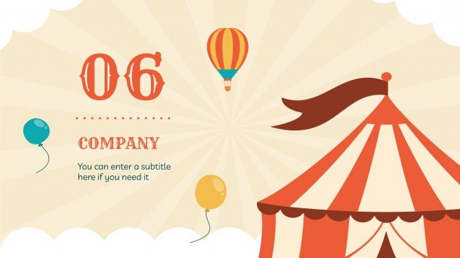 Circus Background Google Slides and PowerPoint Template