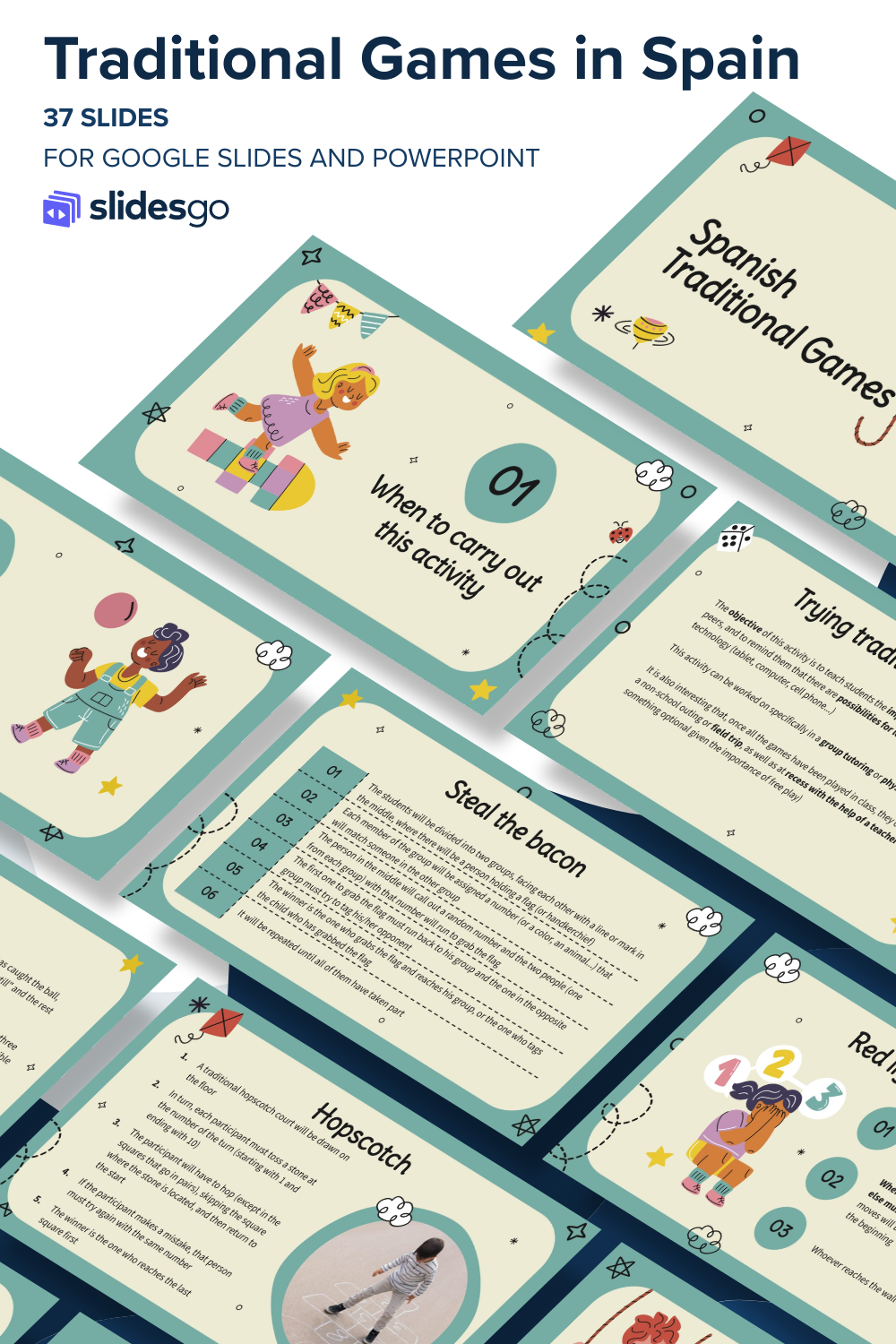Traditional Games in Spain | Google Slides & PowerPoint