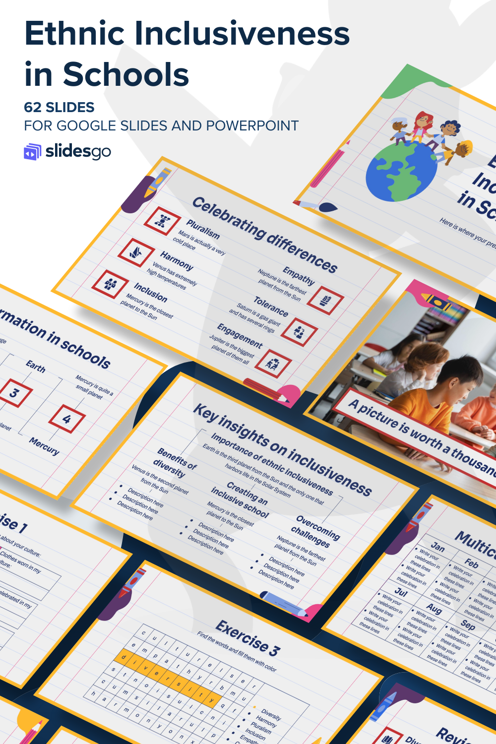 Ethnic Inclusiveness in Schools | Google Slides & PowerPoint