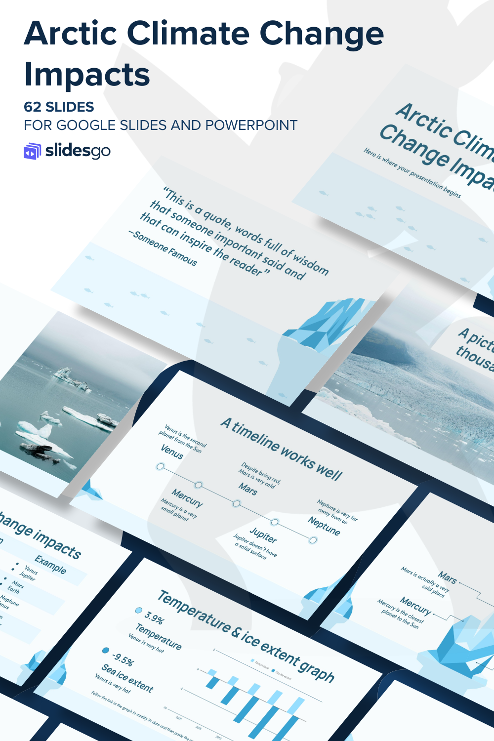 Arctic Climate Change Impacts | Google Slides & PPT