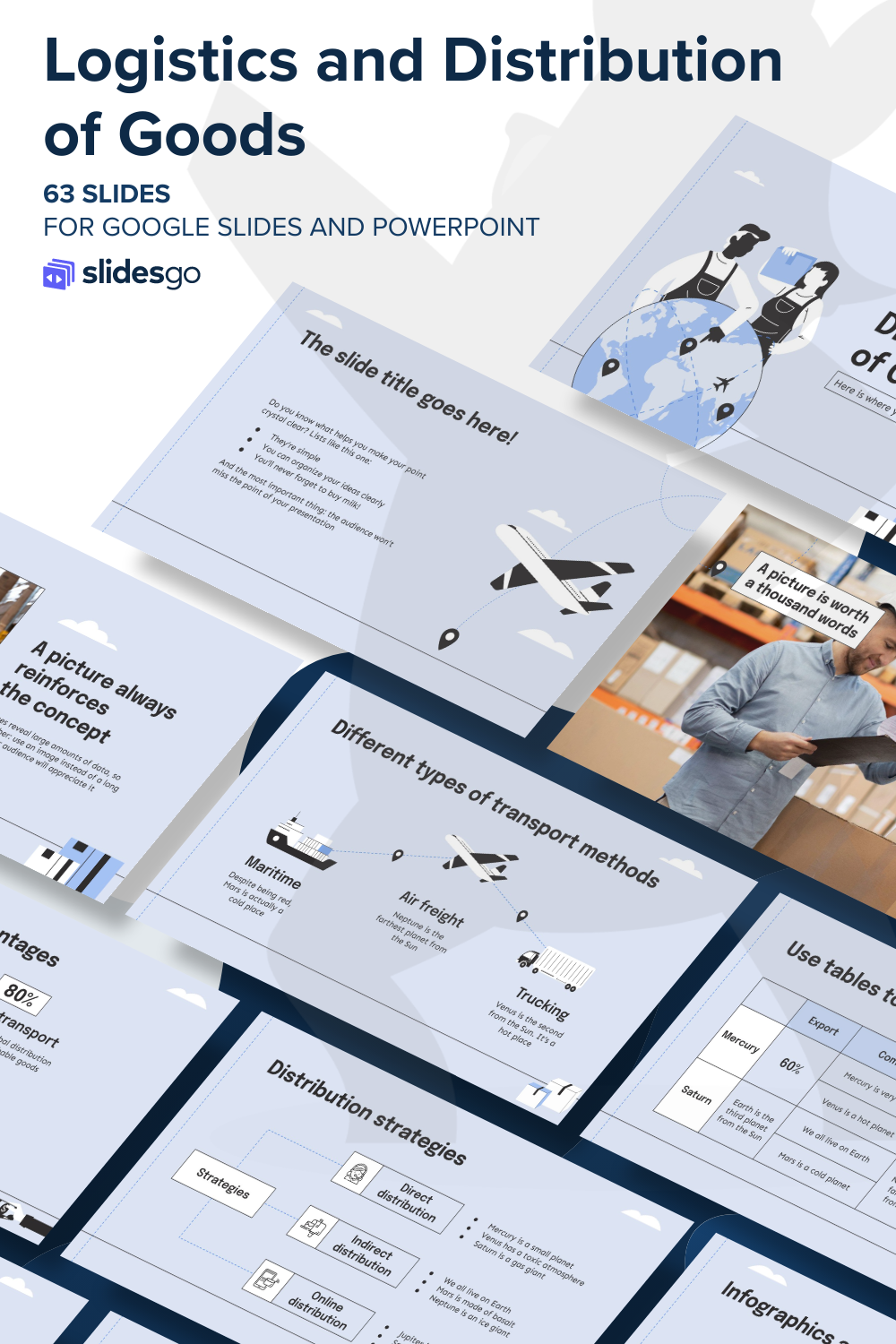 Logistics and Distribution of Goods | Google Slides & PPT