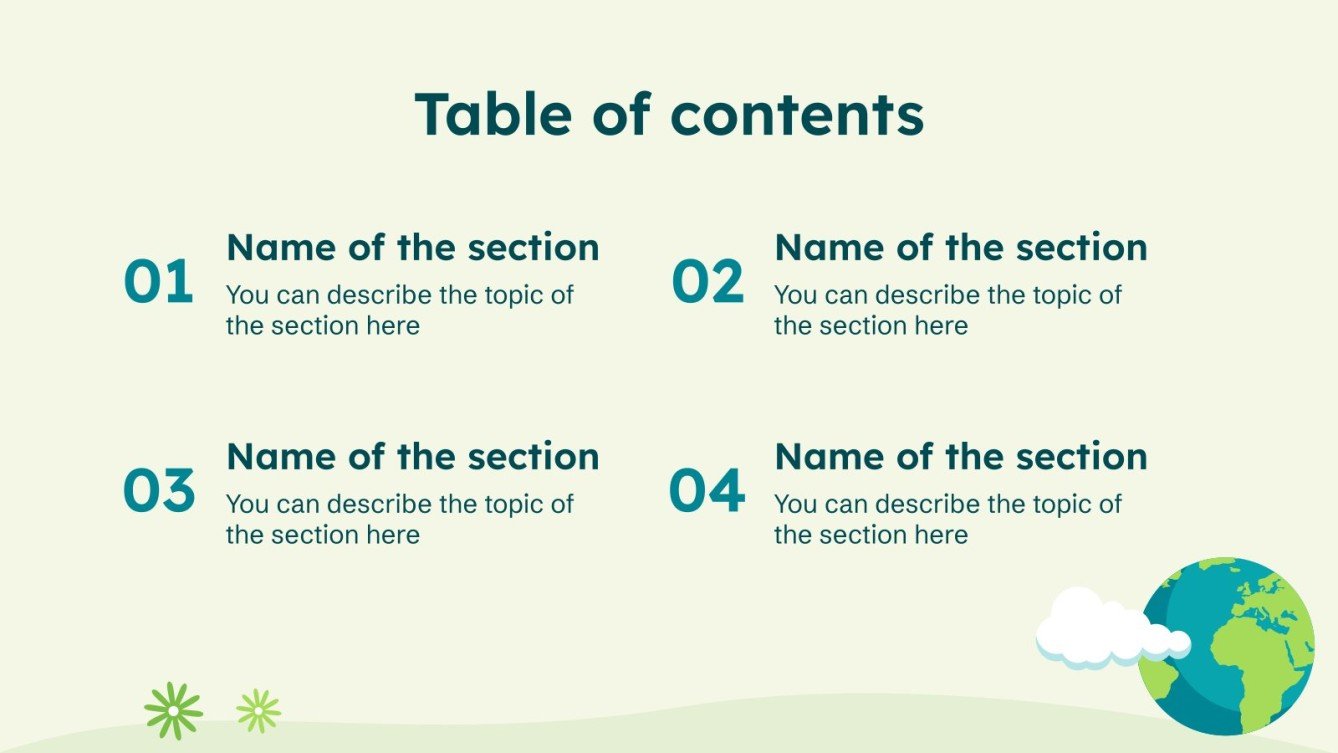 Earth Globe Theme | Google Slides & PowerPoint