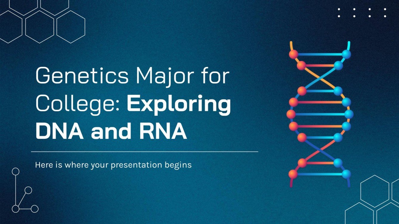 Genetics Major: Exploring DNA and RNA | Google Slides & PPT