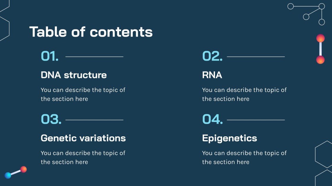 Genetics Major: Exploring DNA and RNA | Google Slides & PPT