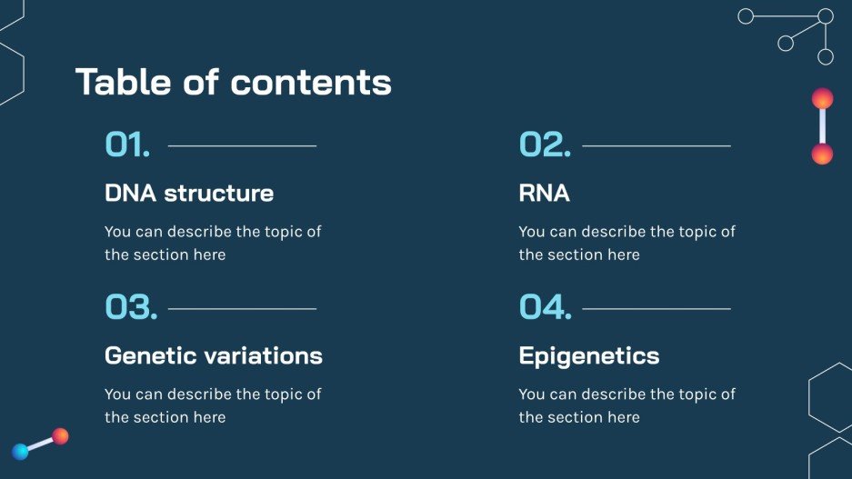 Genetics Major: Exploring DNA and RNA | Google Slides & PPT