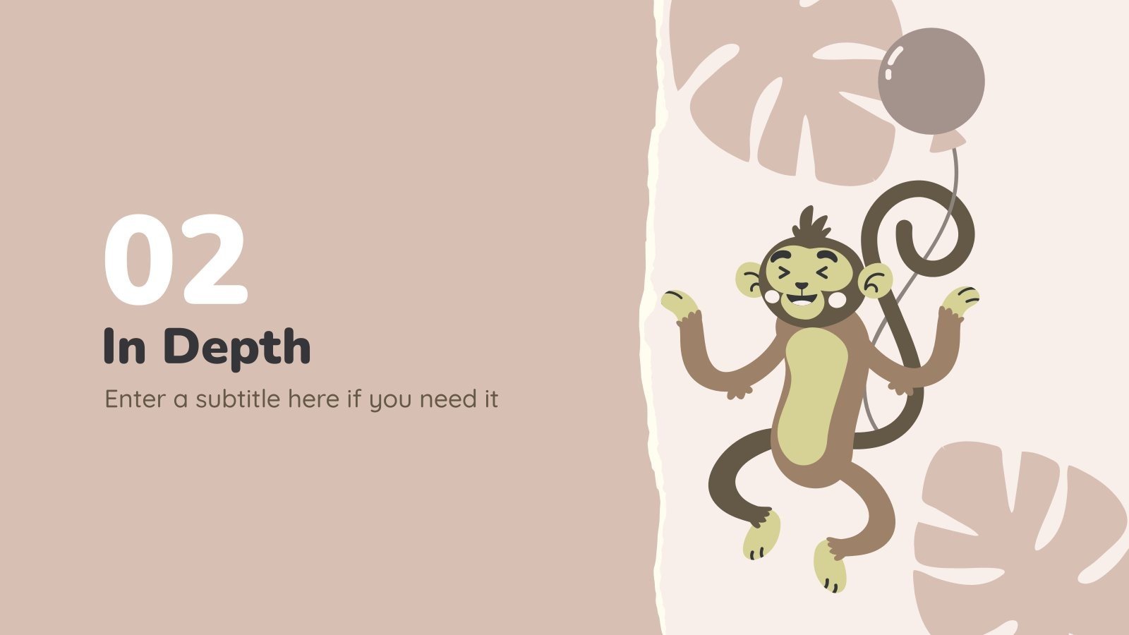Monkey Mood Newsletter | Google Slides and PowerPoint