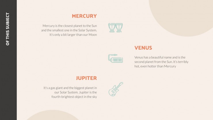 Lección de música | Plantilla gratis de Google Slides y PowerPoint