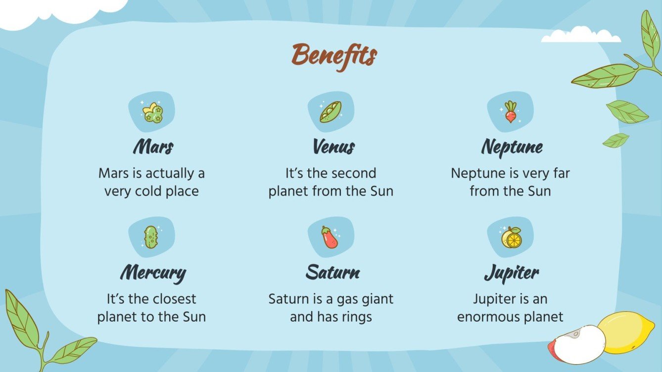 Anime & Fruits Minitheme | Google Slides & PowerPoint