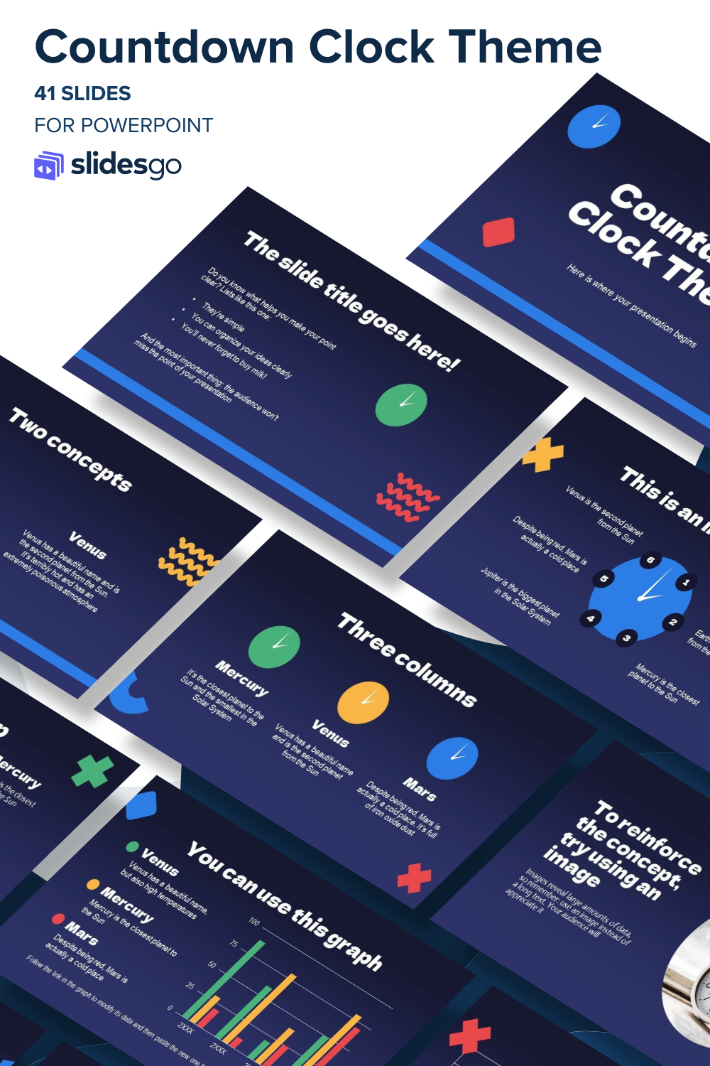 Countdown Clock Theme | PowerPoint exclusive template