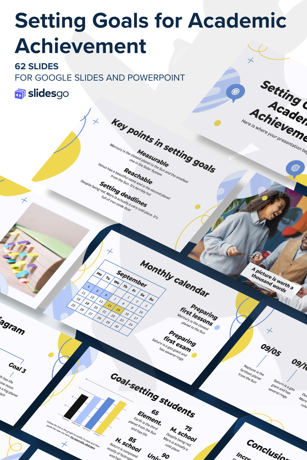 Setting Goals for Academic Achievement | Google Slides