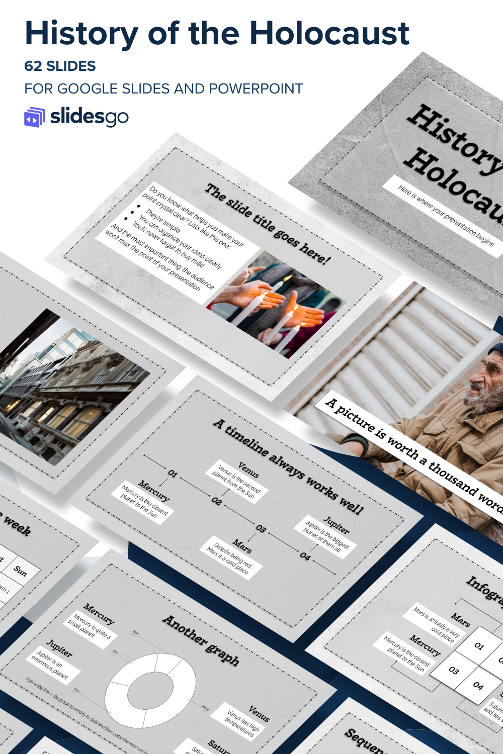 History of the Holocaust | Google Slides & PowerPoint