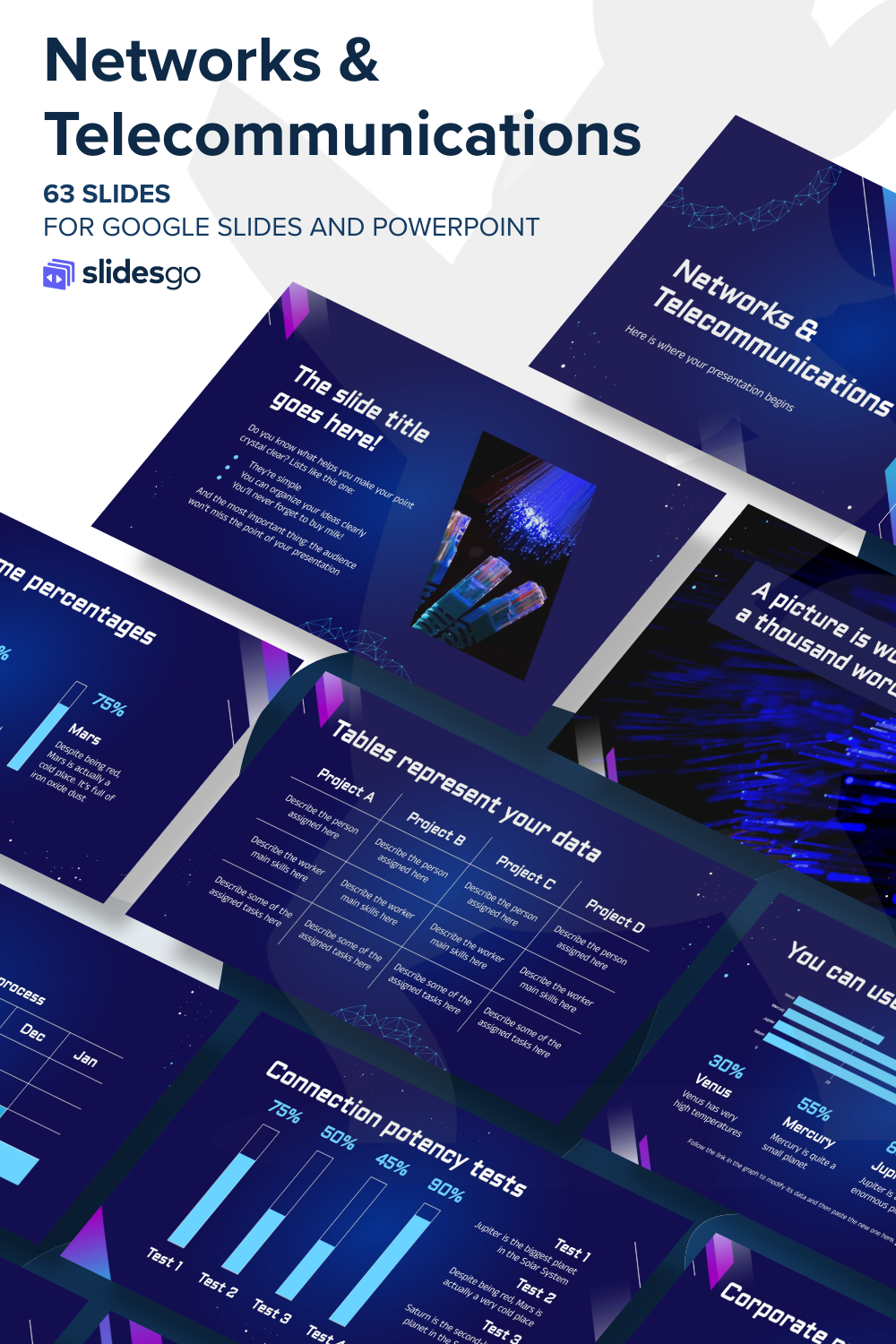 Networks & Telecommunications | Google Slides & PowerPoint