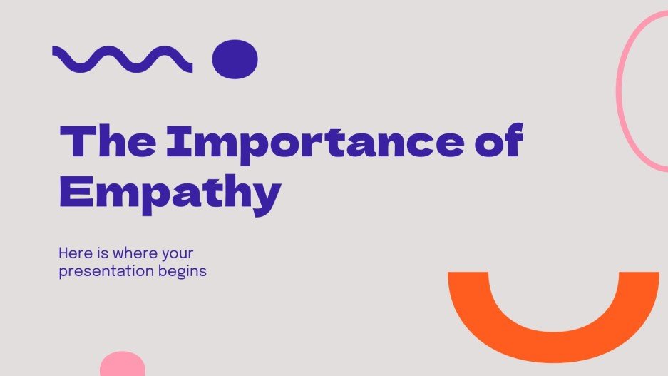The Importance of Empathy | Google Slides & PowerPoint