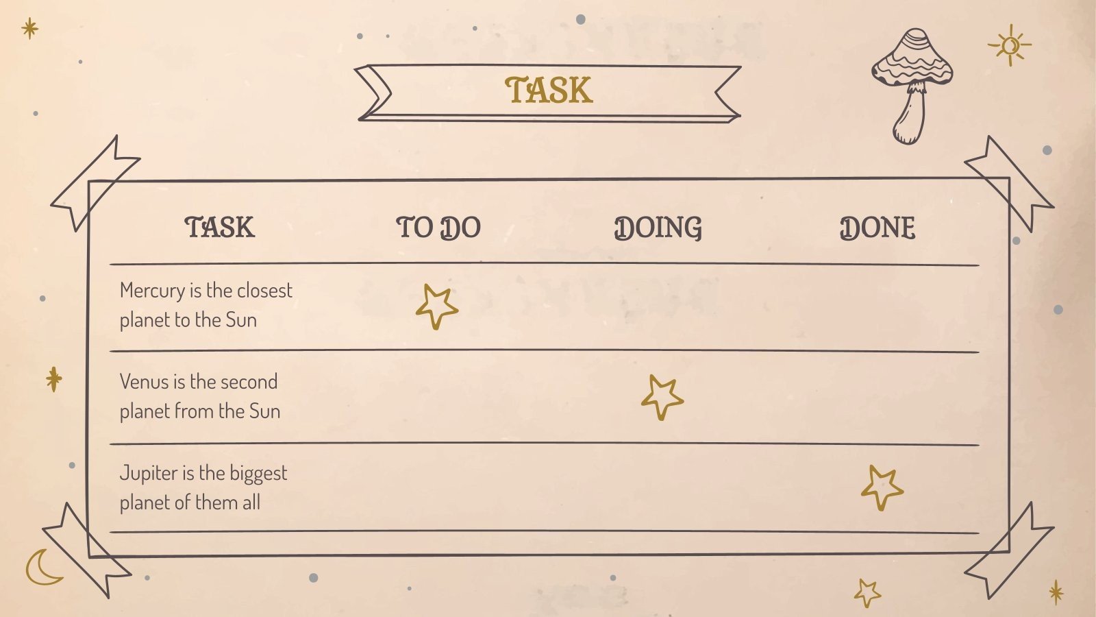 Wizard's Magical Personal Organizer | Google Slides & PPT