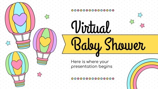 Virtual Baby Shower | Google Slides & PowerPoint