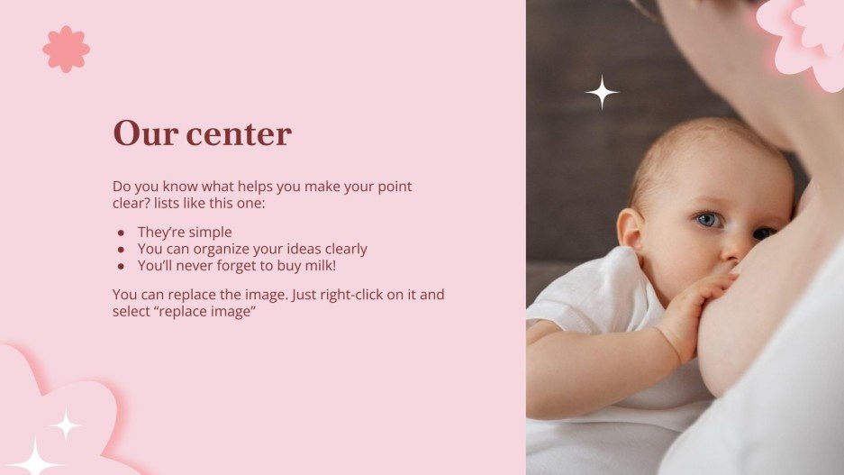 Breastfeeding Center | Google Slides & PowerPoint