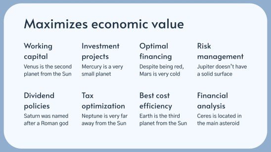 Economy Major for College: Financial Management
