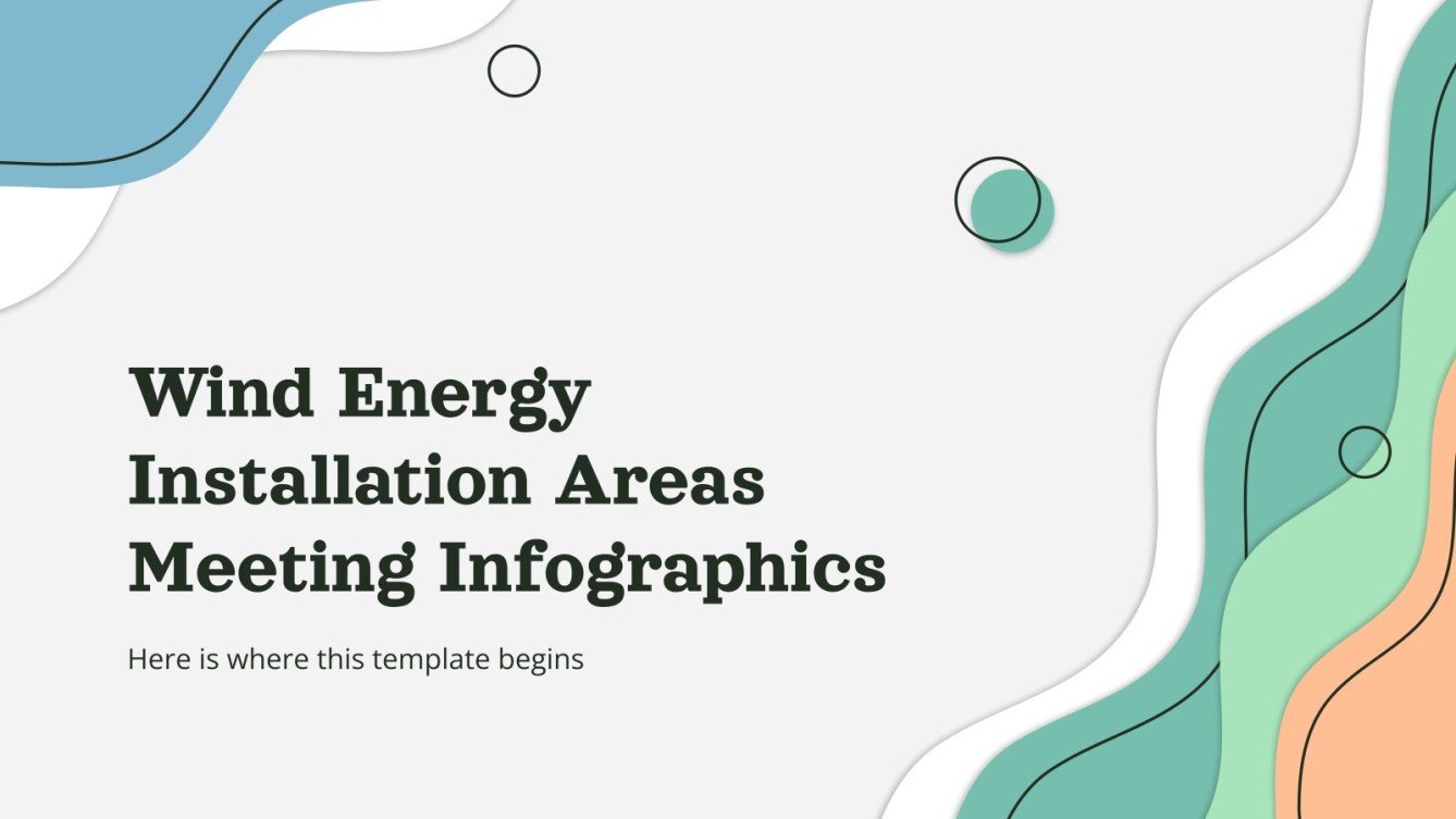 Wind Energy Installation Areas Meeting Infographics