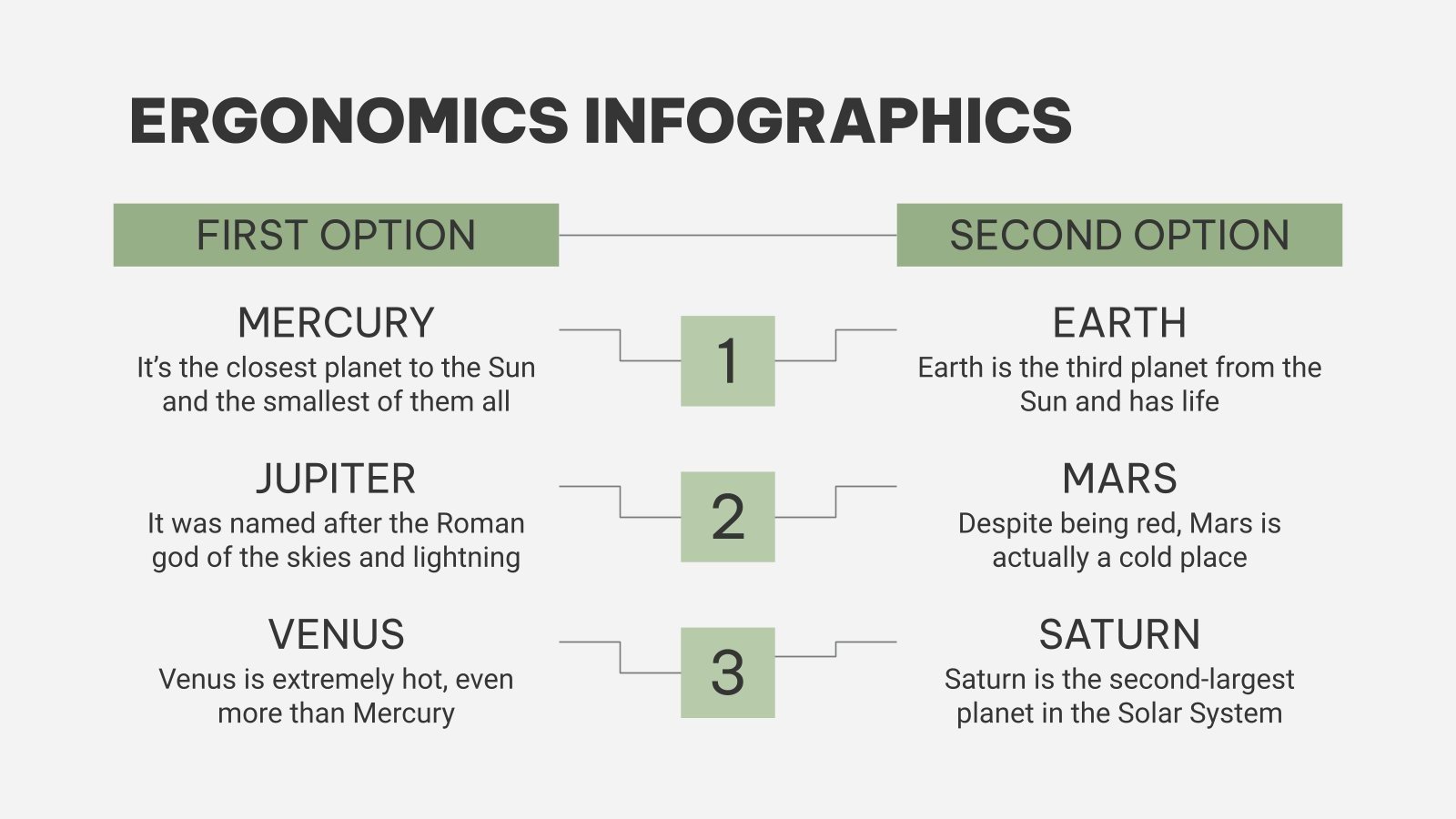 Ergonomics in the Workplace Consulting Toolkit Infographics