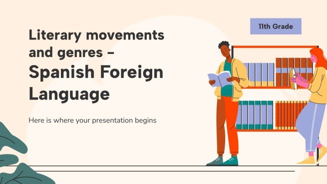 Movimentos e gêneros literários - Espanhol | Google Slides