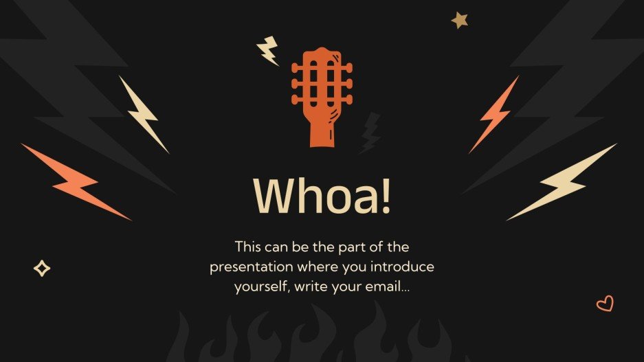 Rock and Heavy Metal Music Lesson | Google Slides & PPT