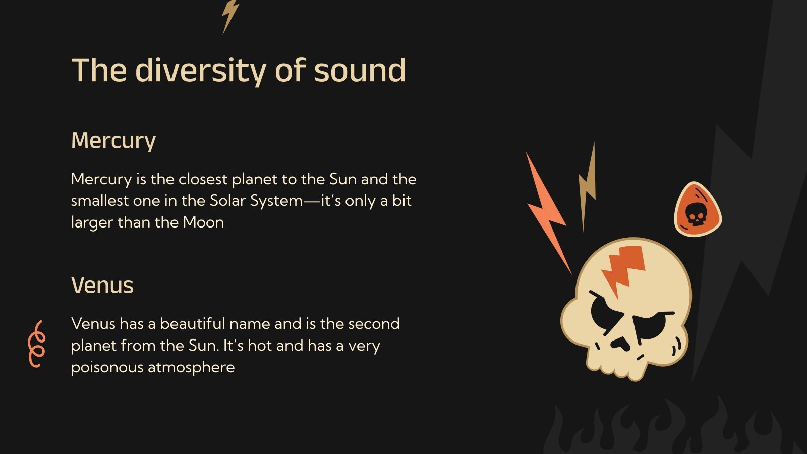 Rock and Heavy Metal Music Lesson | Google Slides & PPT