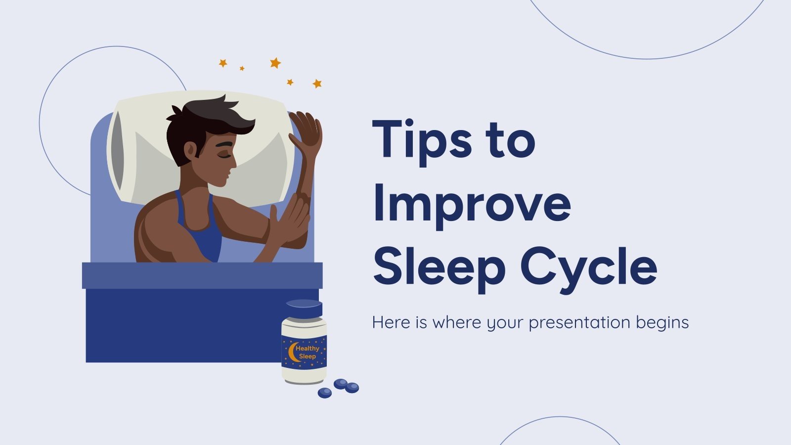 Plantillas gratis de Google Slides y PPT sobre dormir