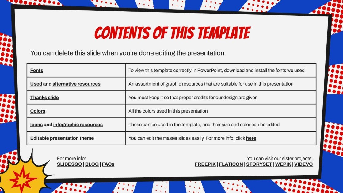 Superheroes | Google Slides theme & PowerPoint template