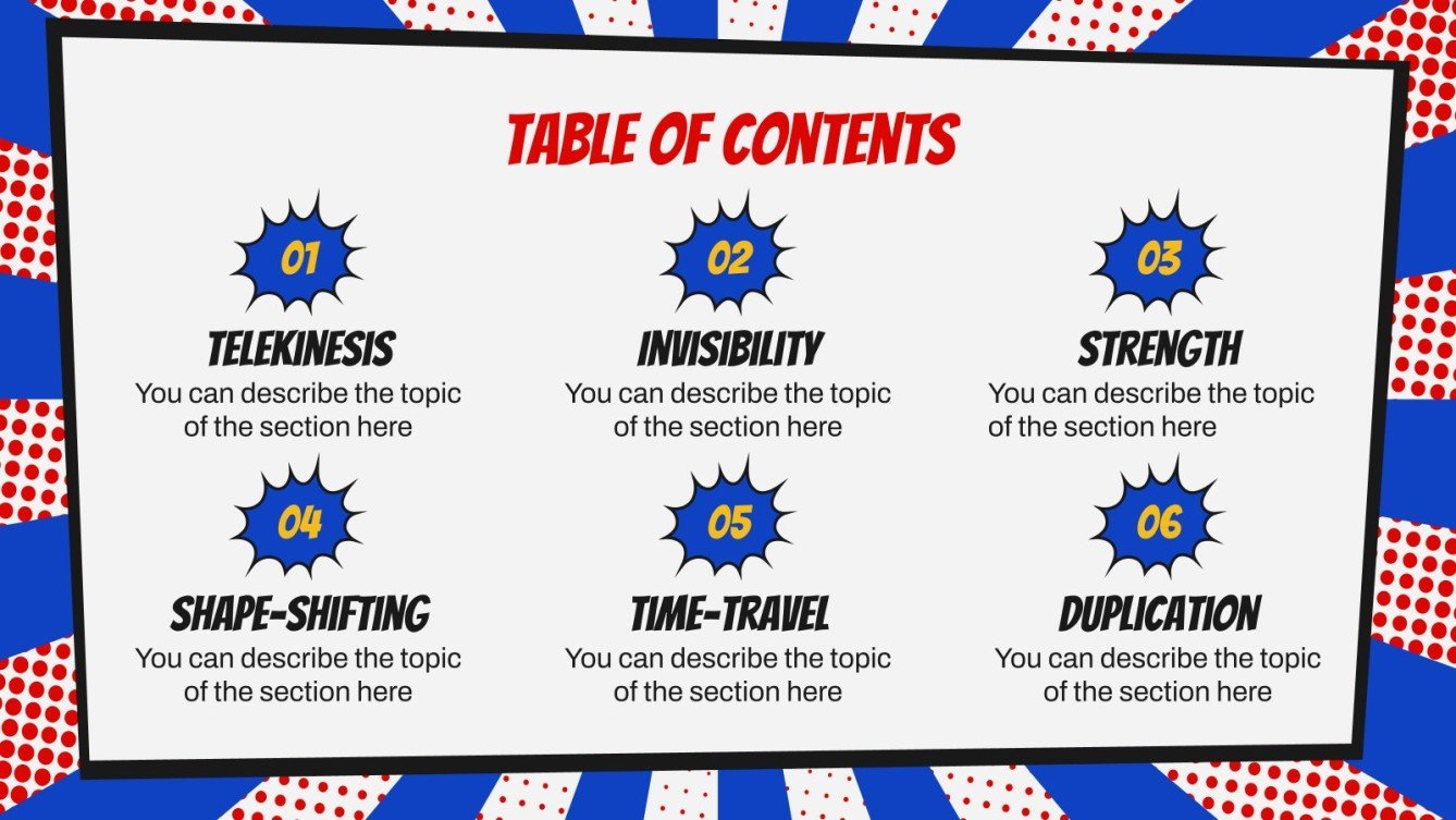 Superheroes | Google Slides theme & PowerPoint template