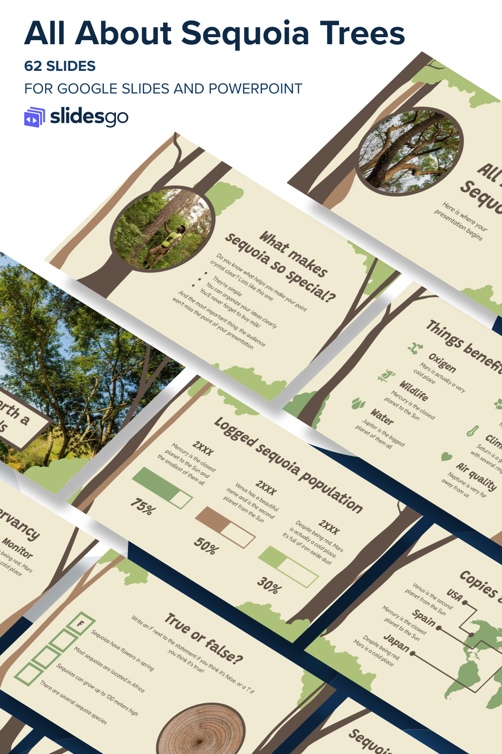 All About Sequoia Trees | Google Slides and PowerPoint